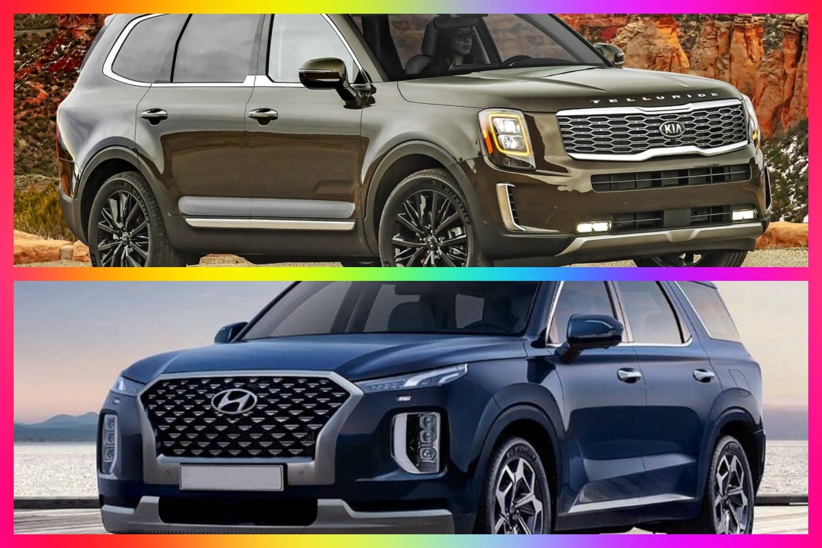 2022 Hyundai Palisade Vs 2022 Kia Telluride Hyundai Cars